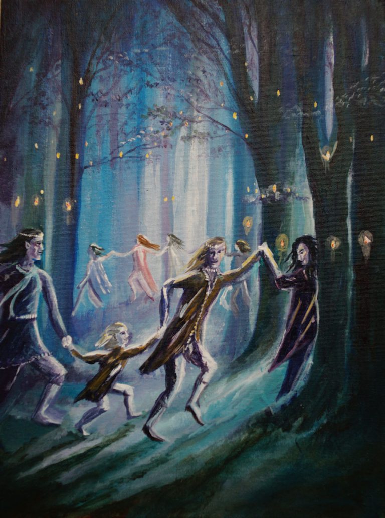 Elves in Valinor – Victoria Clare's Art
