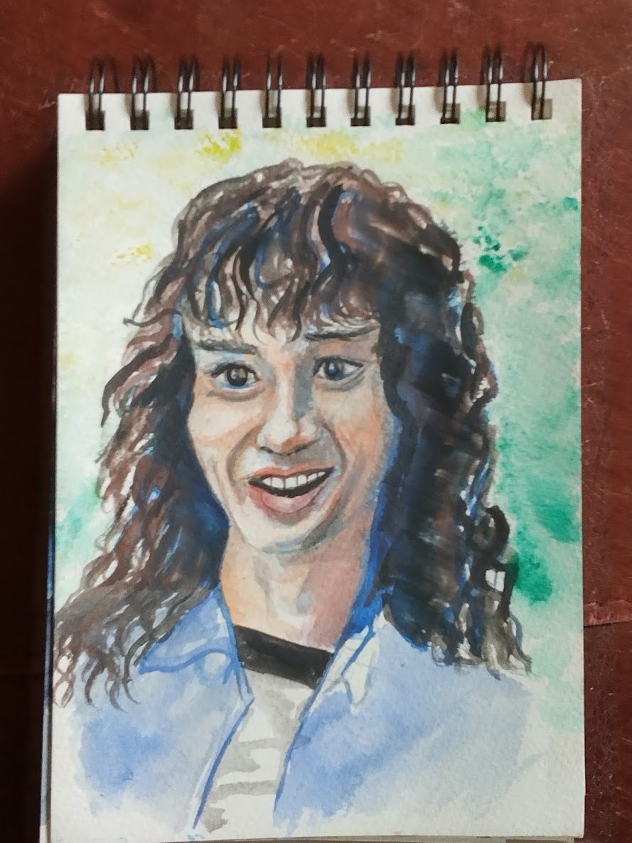 Stranger Things season 4 character portraits – Victoria Clare's Art